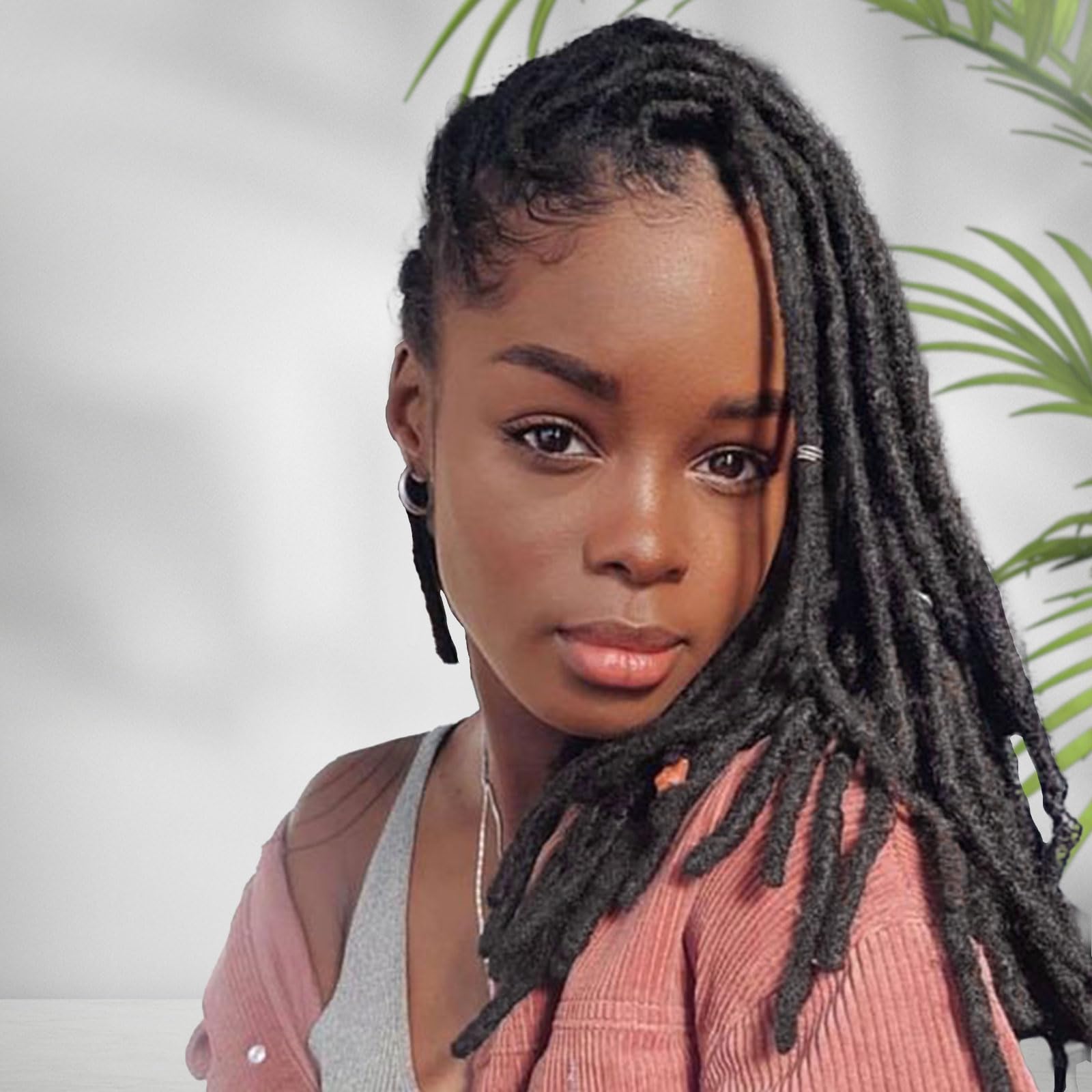 Amazon.com : Sangtok 30 pcs 18 inch 100% Human Hair Dreadlock ...