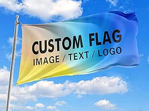 Amazon.com : Custom Flag Customized Outdoor Flags Design Your Own Logo ...