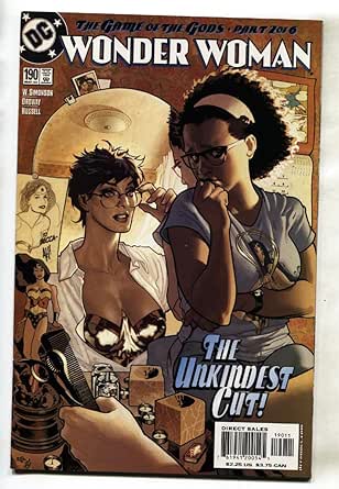 Amazon.com: WONDER WOMAN #190 DC comic book Adam Hughes cover : N/A, N ...