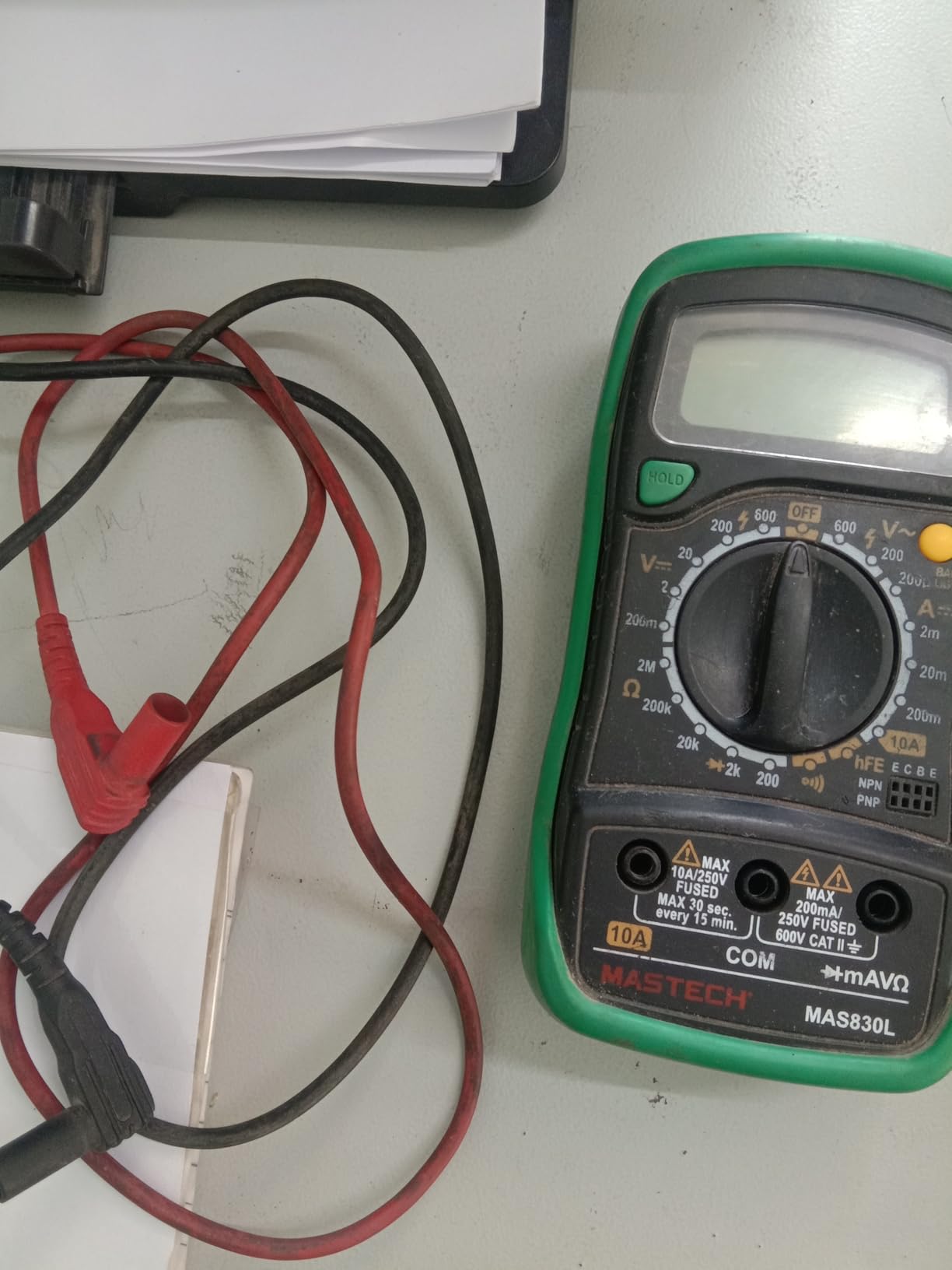 Mastech MAS830L Digital Pocket Multimeter (Assorted) : Amazon.in: Home ...