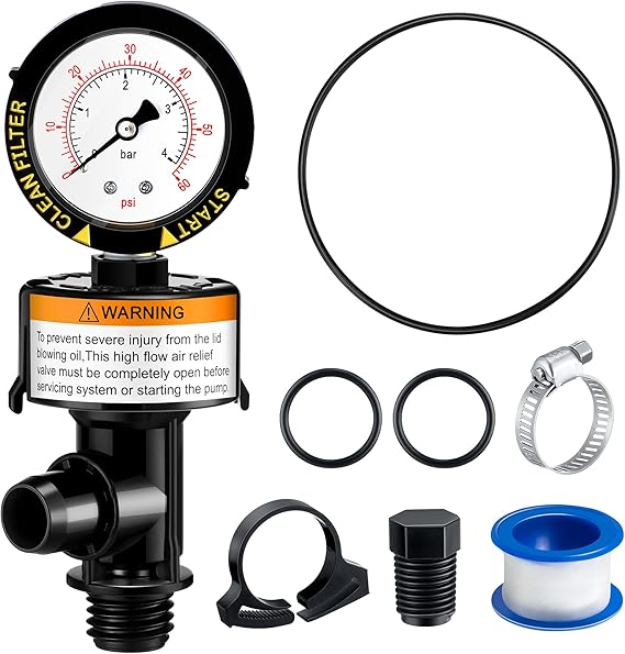 Amazon.com: Dreyoo Air Relief Valve Compatible with Pentair Filter ...