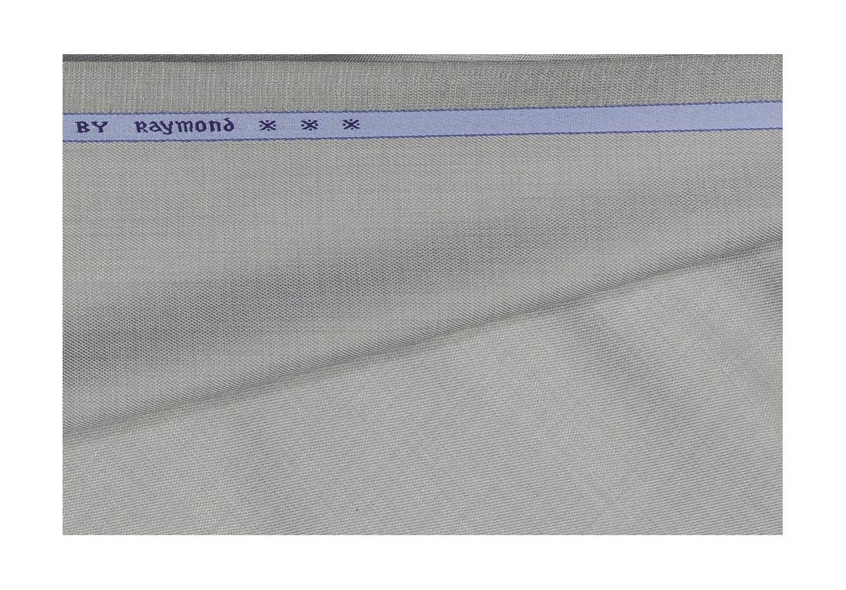 Raymond Suit Fabric 1Pc 3Meter Suit Length Solid Grey:Blue for Men's ...