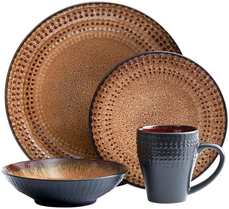 Amazon.com | Branded 16 Piece Dinnerware Set: Dinnerware Sets
