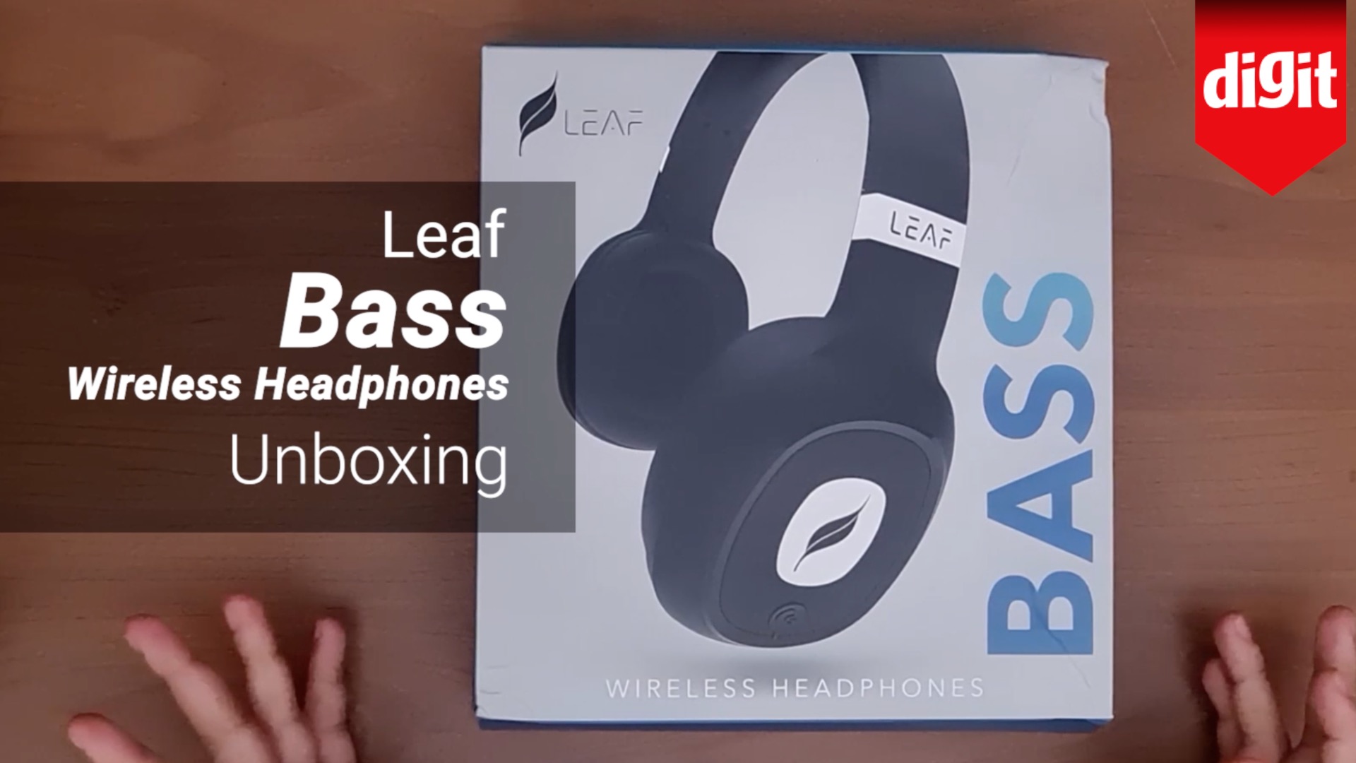 Watch Leaf Bass Wireless Headphones Unboxing on Amazon Live