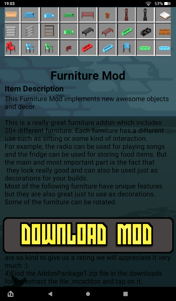 Furniture Mod:Amazon.de:Appstore for Android