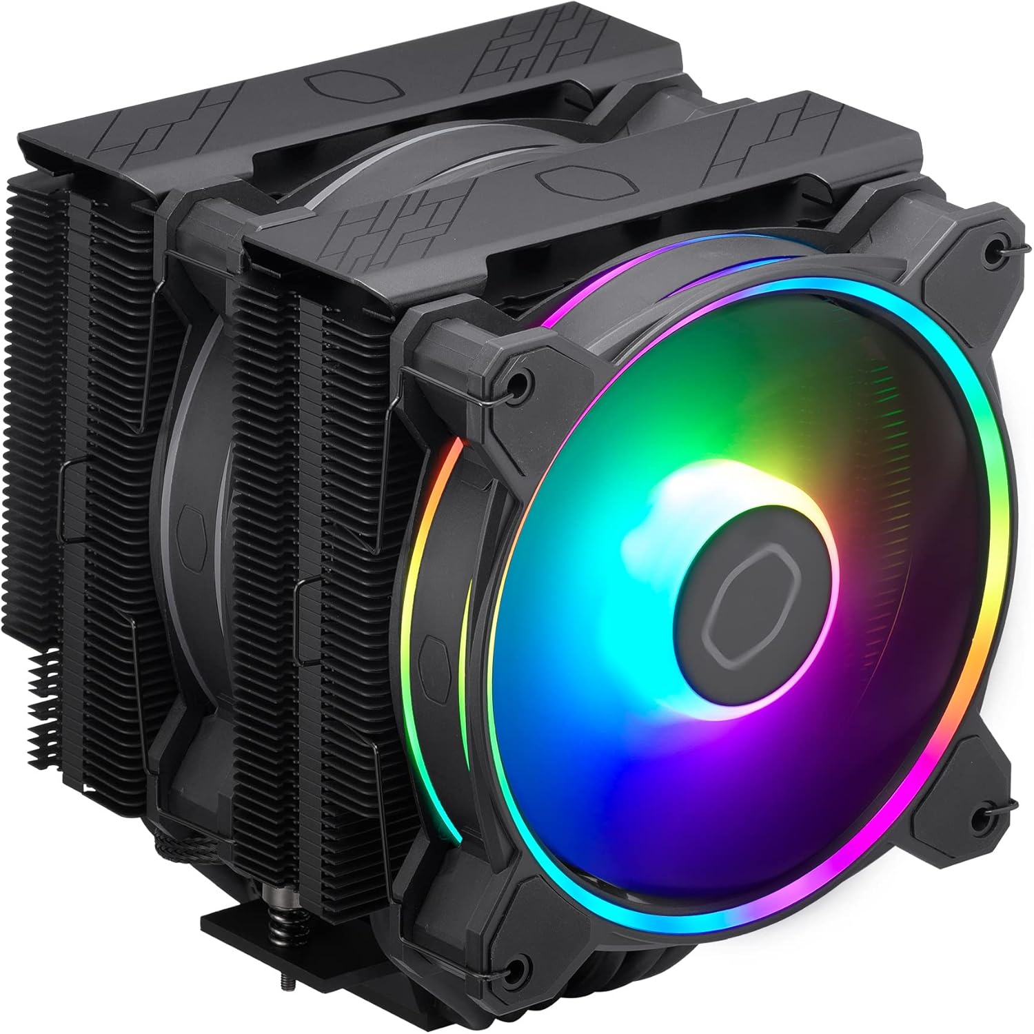 Cooler Master Hyper 622 Halo CPU Air Cooler - Aluminium Finish, 6 ...