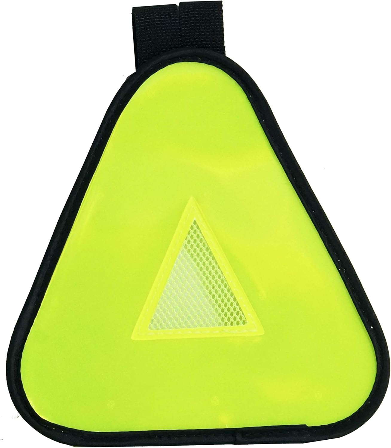 Vincita Reflective Yield Symbol with Hook and Loop Strap - High ...