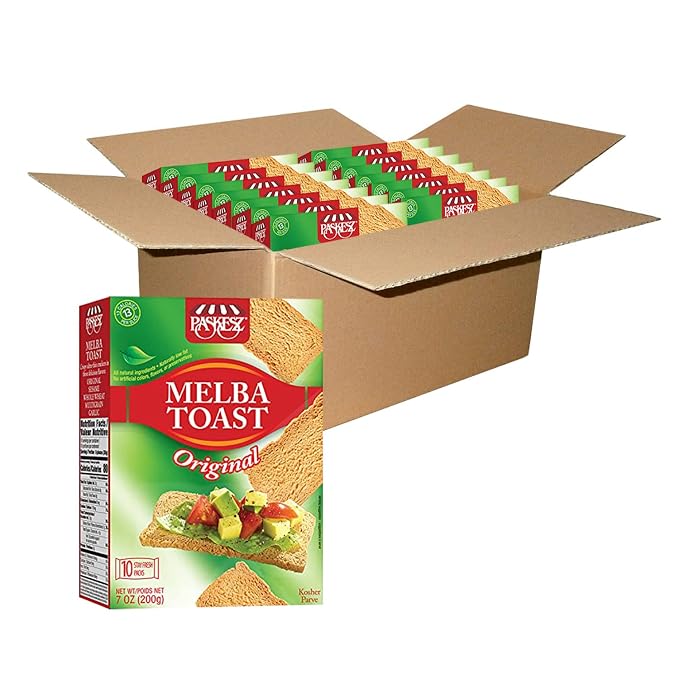 Amazon.com: Only Kosher Candy Melba Toast Flatbread Crackers Classic ...