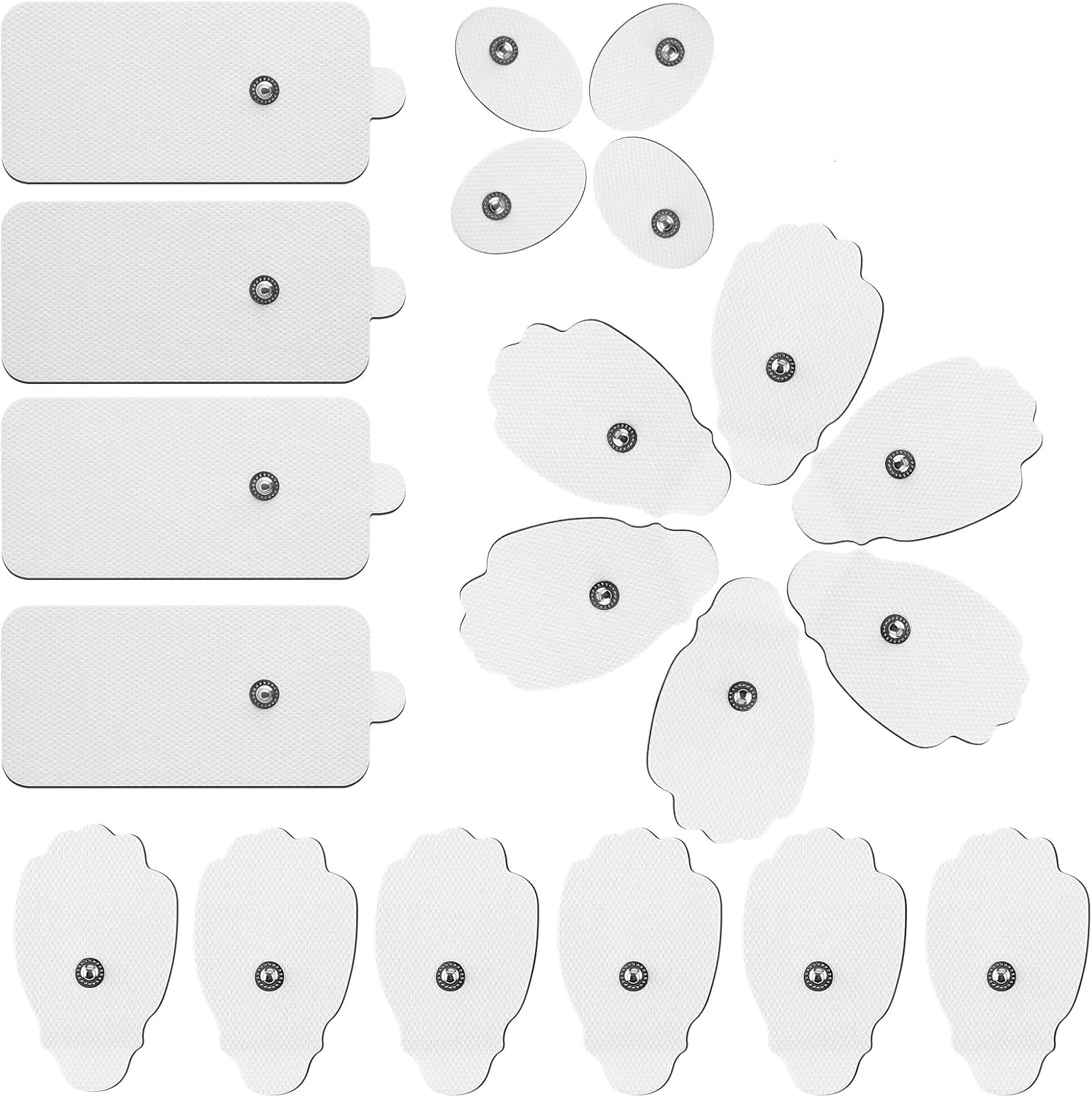 Amazon.com: TENS Unit Electrode Pads, 20PCS Adhesive Electrodes, Self ...