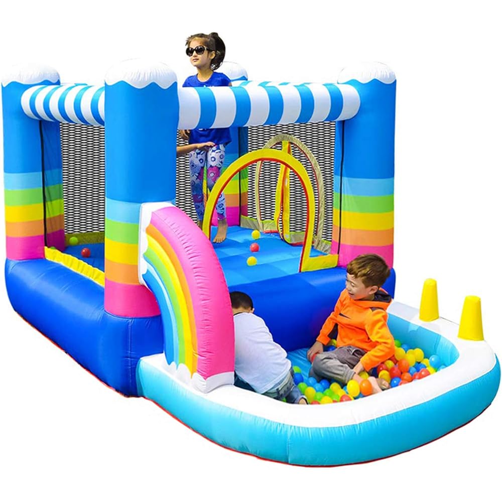 $40/mo - Finance Kids Inflatable Bounce Houses Jumper with 350W Blower ...