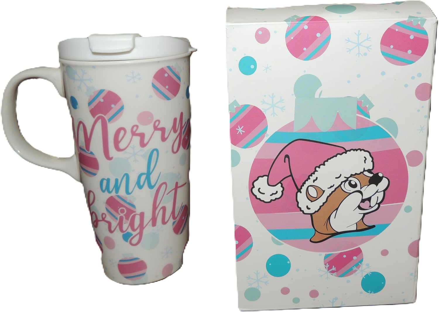 Amazon.com: Buc-ee's Holiday Coffee Tea Mug Ceramic 17oz - Gift ...