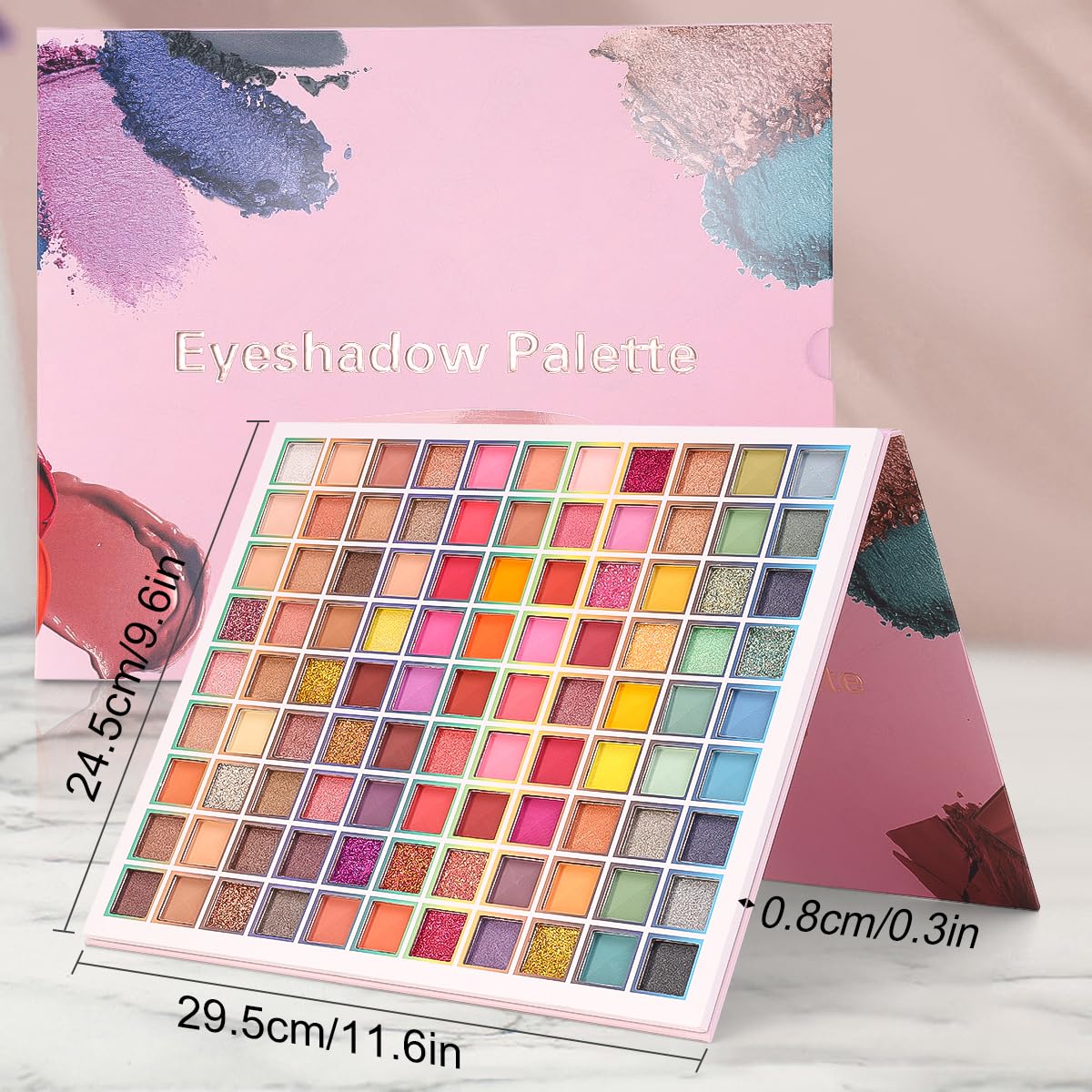 Snapklik.com : 99 Colors Eyeshadow Palette, Rainbow Colorful Eyeshadow ...