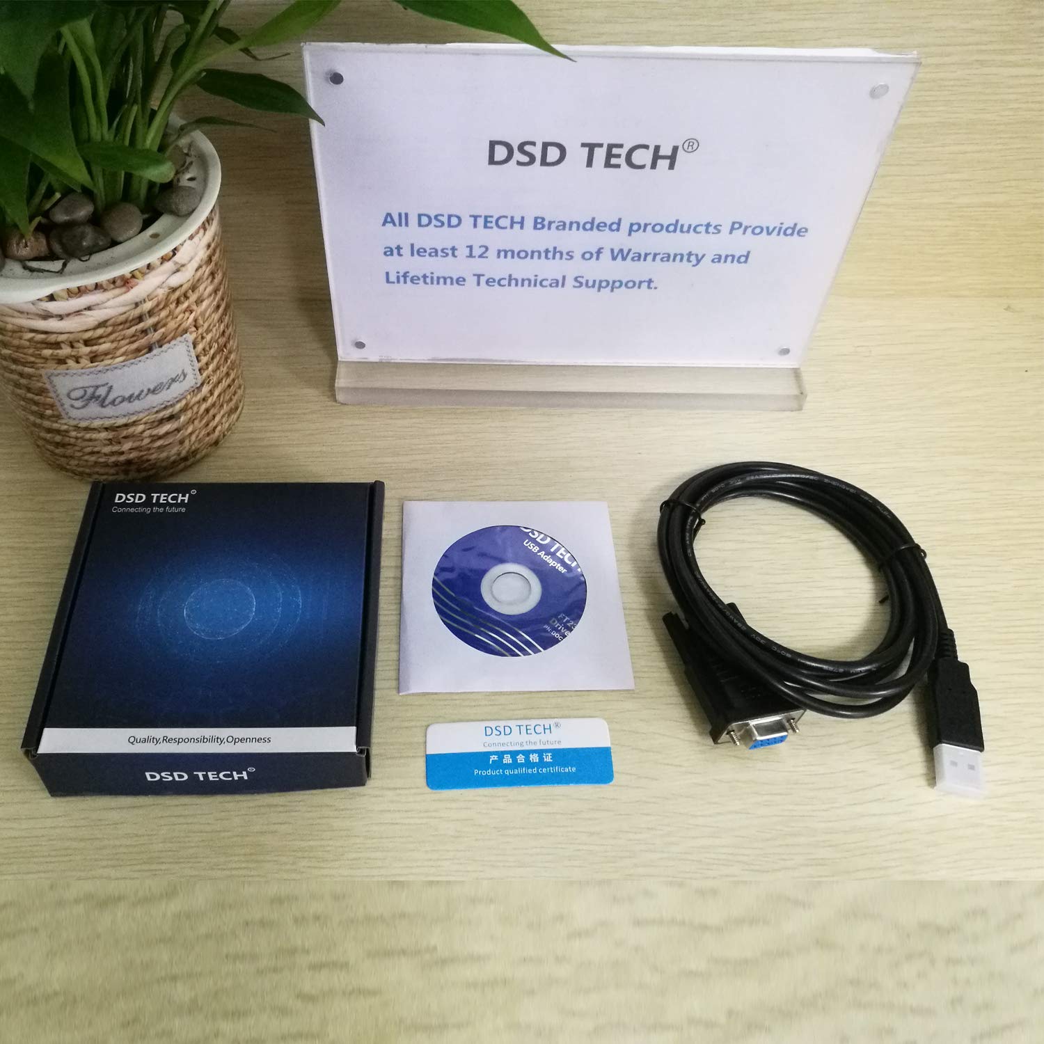 DSD TECH USB to Serial DB9 Female Cable with FTDI FT232RL Chip in Nepal ...