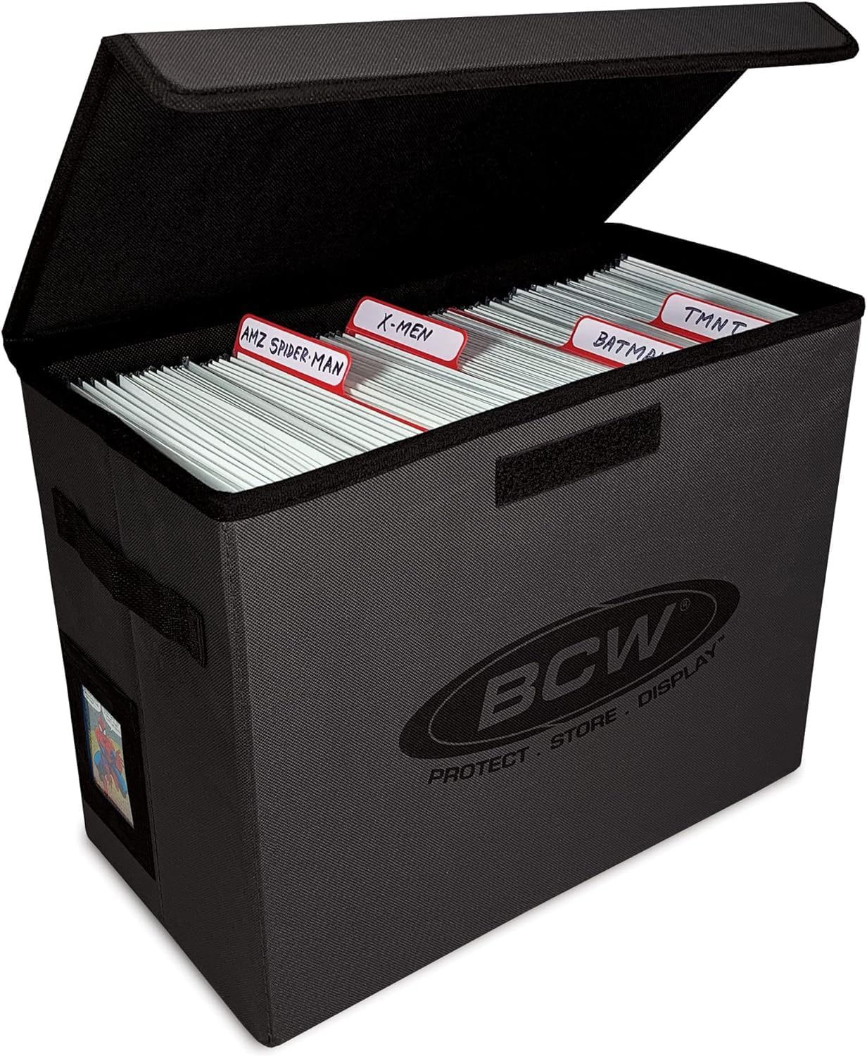 Amazon.com: BCW Comic Book Storage Box - 4 ct | Foldable Comic Book ...