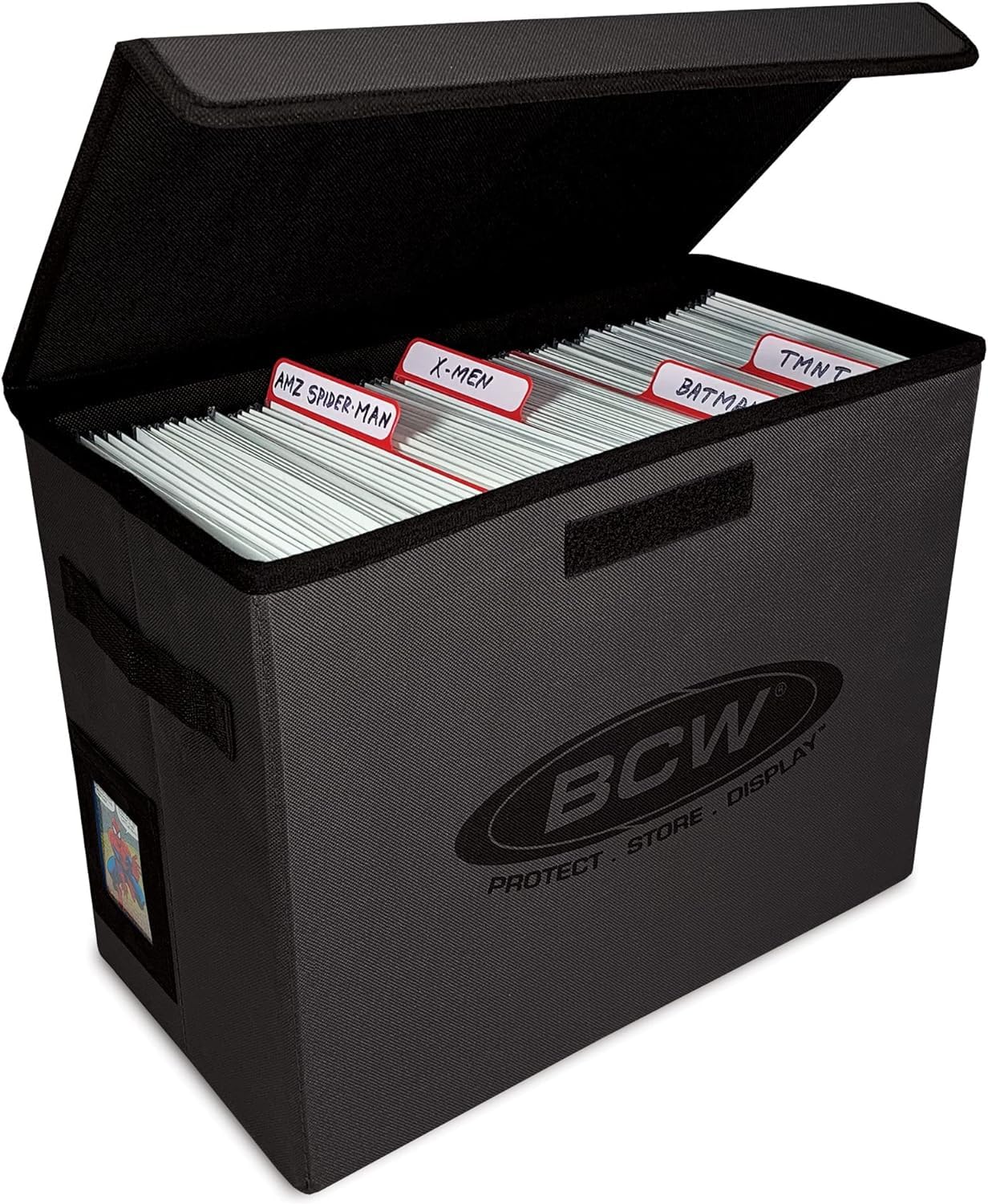 Amazon.com: BCW Comic Book Storage Box - 4 ct | Foldable Comic Book ...