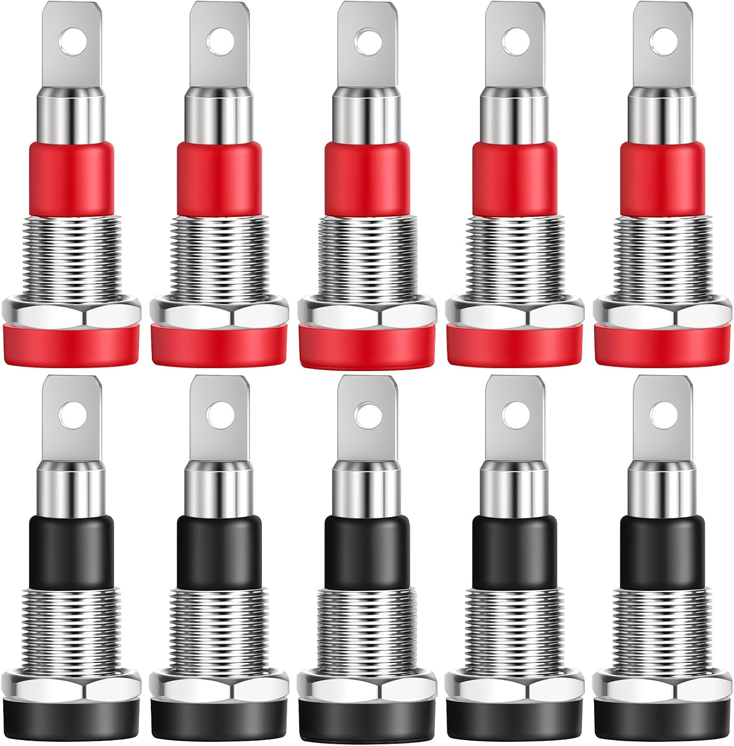 Amazon.com: 10 PCS Banana Jack Socket Female Banana Plug Connectors ...