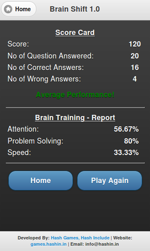 Brain Shifter Free - App on Amazon Appstore