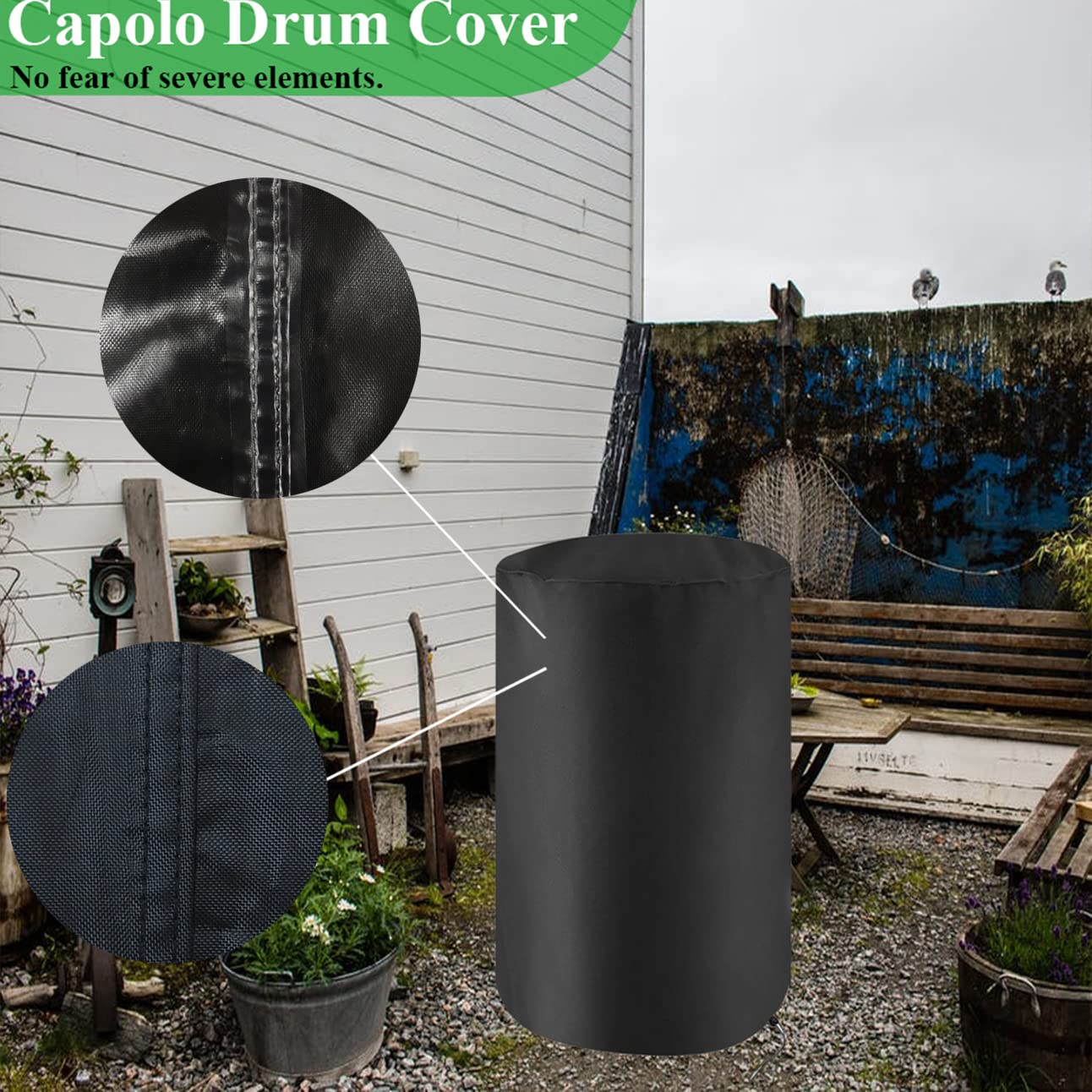 55 Gallon Water Barrel Covers Generic 8 Pcs Outer Wire Chemical Barrel