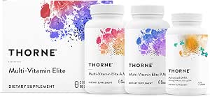 Amazon.com: THORNE - Day & Night Wellness Bundle - Multi-Vitamin Elite ...