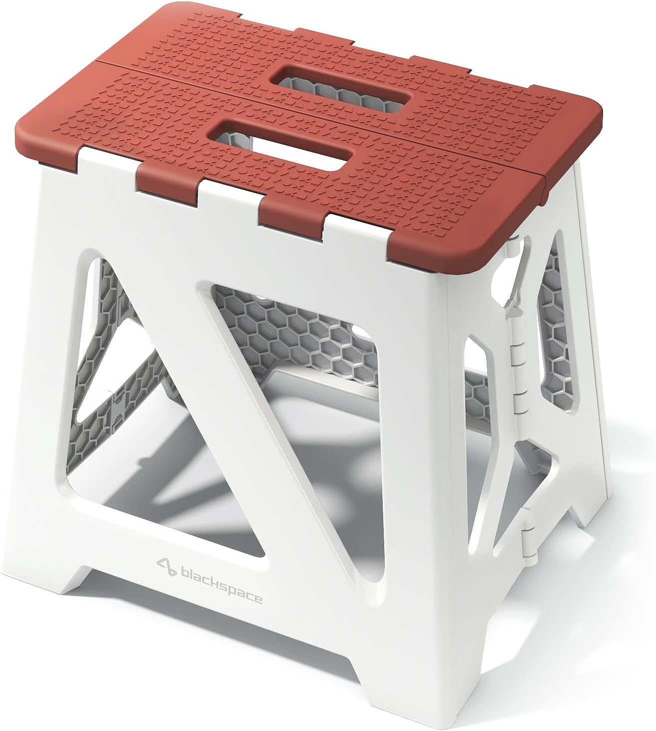 Amazon.com: BLACKSPACE 13" Folding Step Stool for Adults, 300 lbs ...
