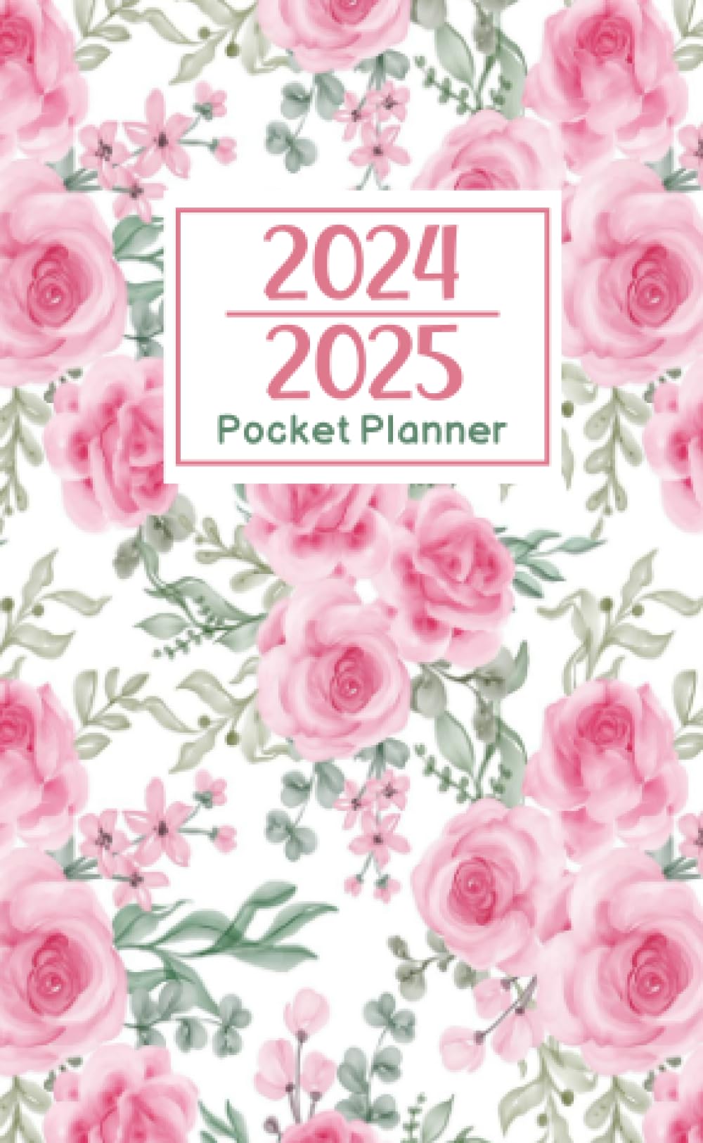 pocket planner 2024-2025: 2 year Pocket Calendar January 2024 to ...