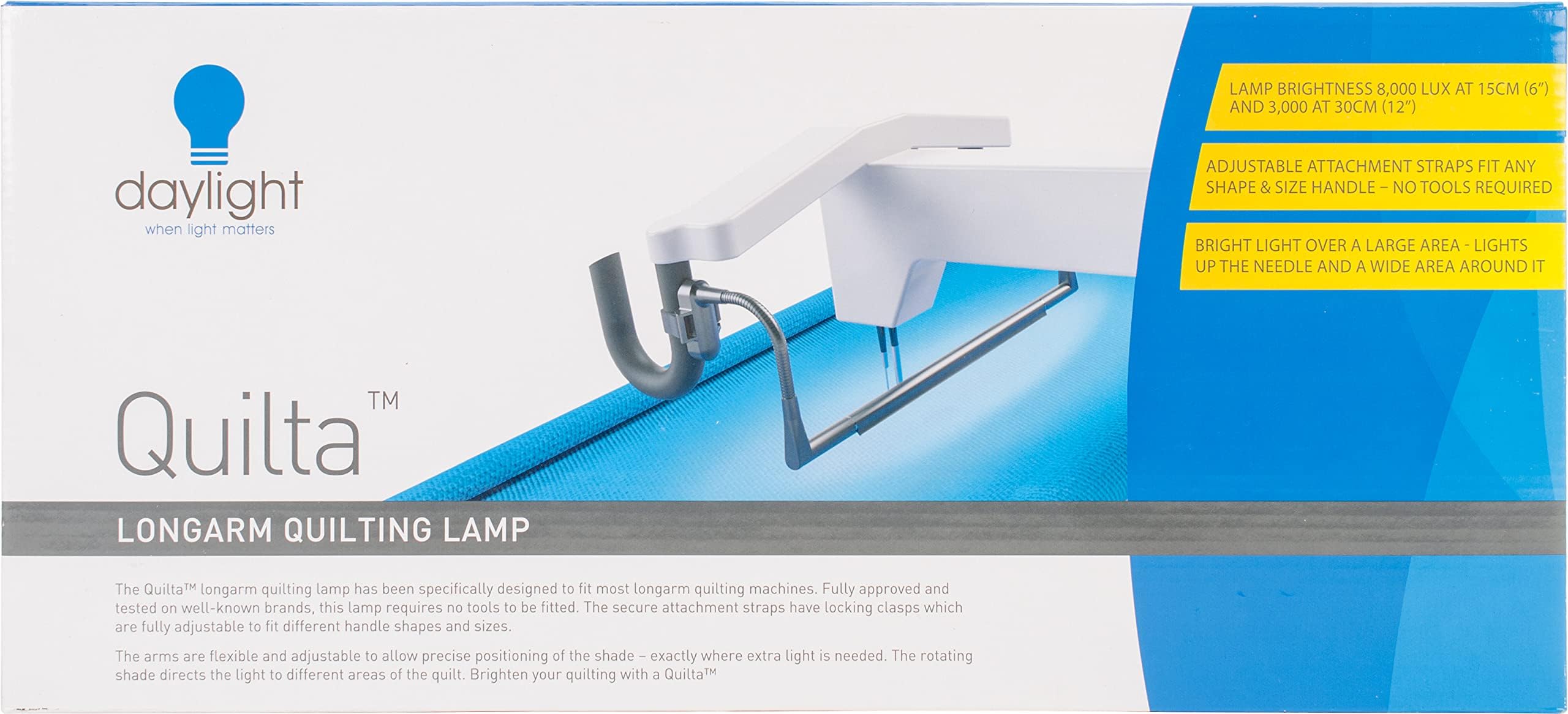 Amazon.com: Daylight Quilta Longarm Quilting Lamp
