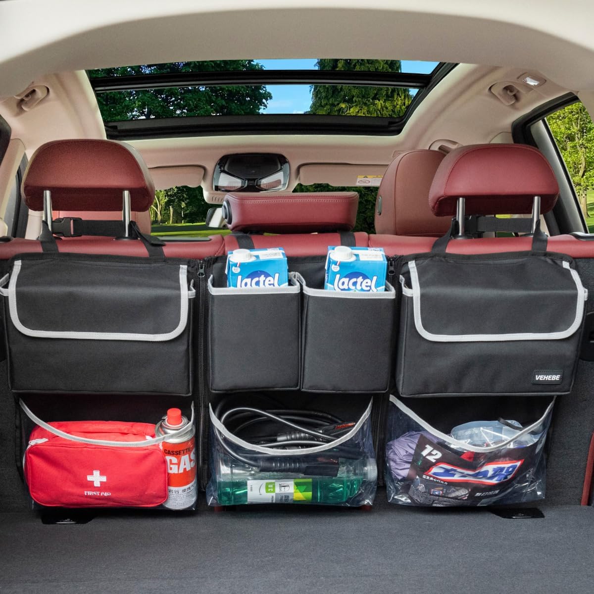 Amazon.com: VEHEBE Trunk Organizer for Car, Large Capacity, Never ...