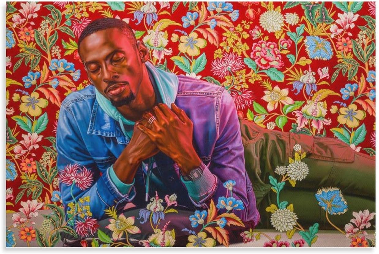 Amazon.com: Posters Kehinde Wiley Portraiture Large Wall Art Posters ...