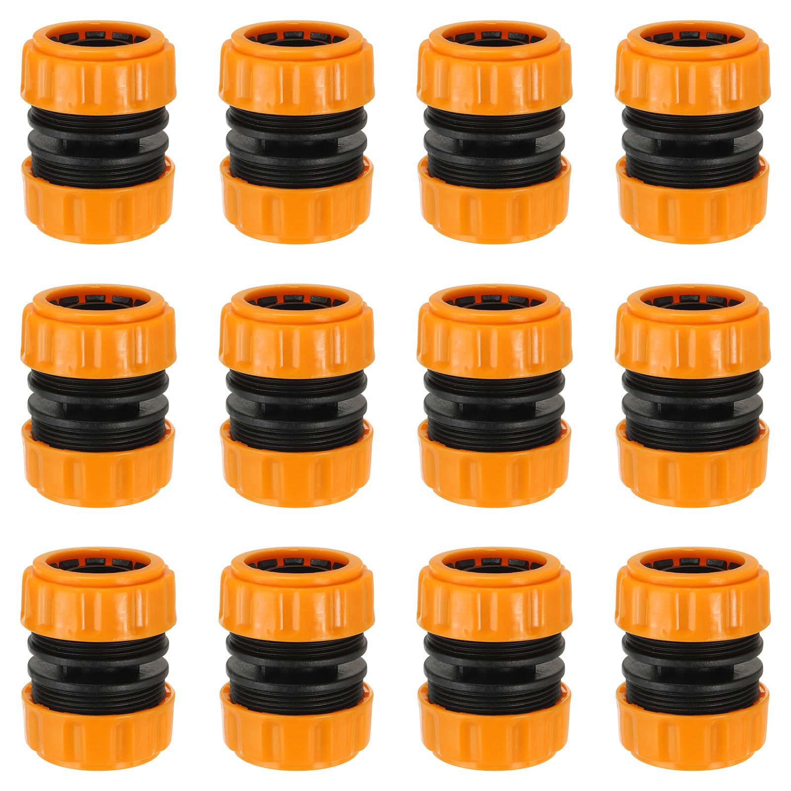 PATIKIL 1″ Garden Hose Repair Kit Connector Extender, 12 Pcs Plastic ...