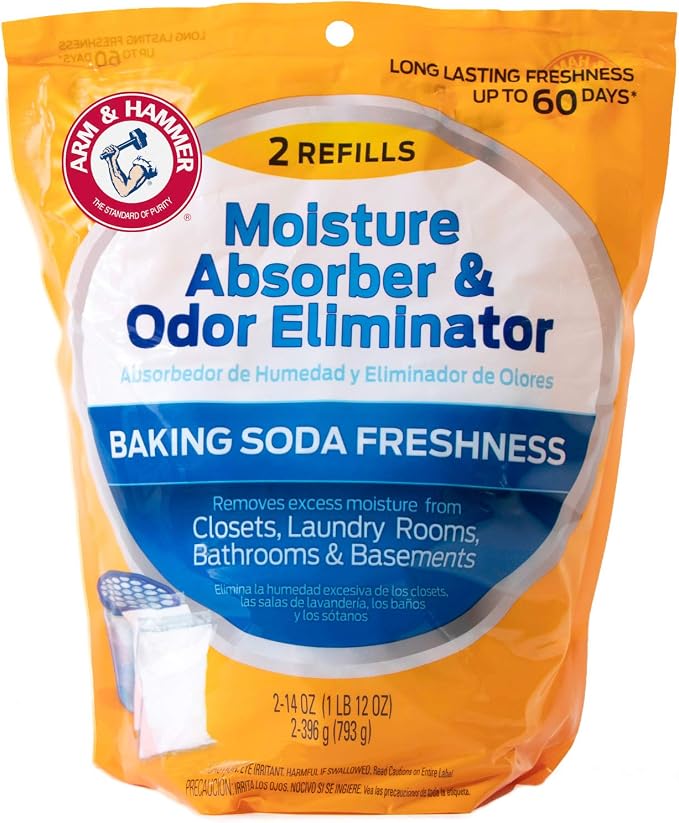 Amazon.com - Arm & Hammer Fragrance Free Moisture Absorber and Odor ...