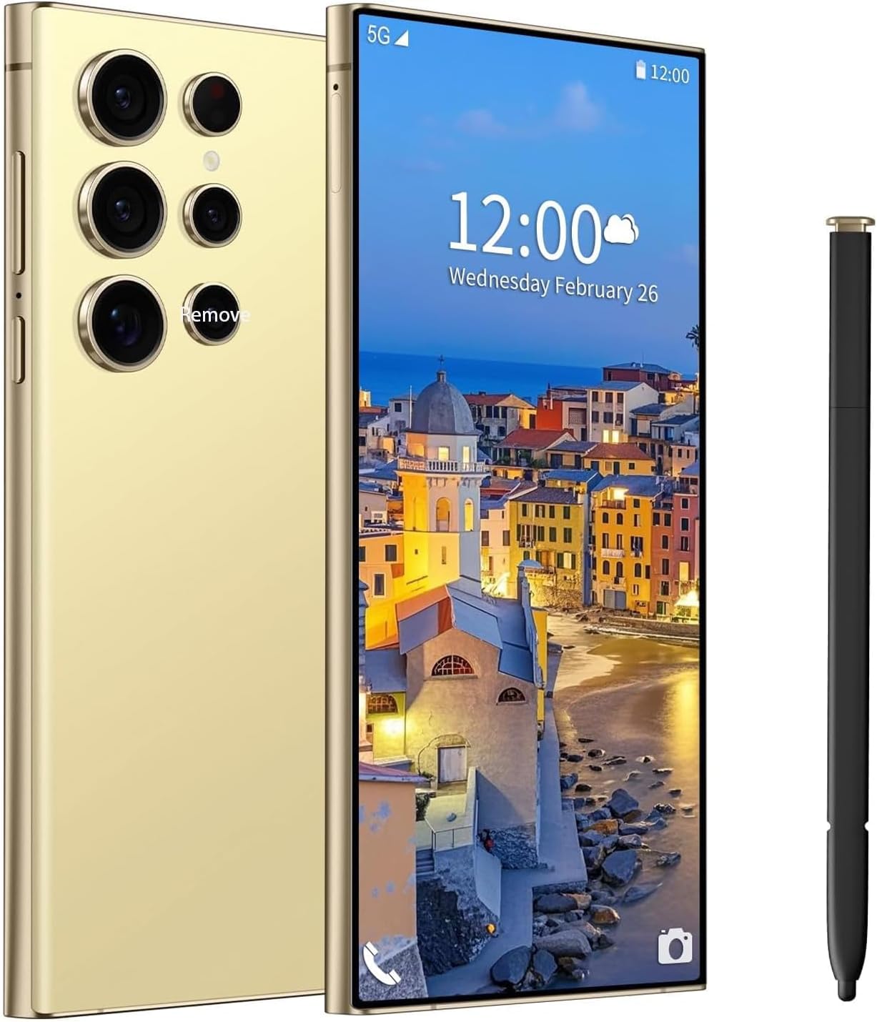 Amazon.com: ExAchat C24 Ultra Cell Phone,5G Unlocked Phones with Built ...