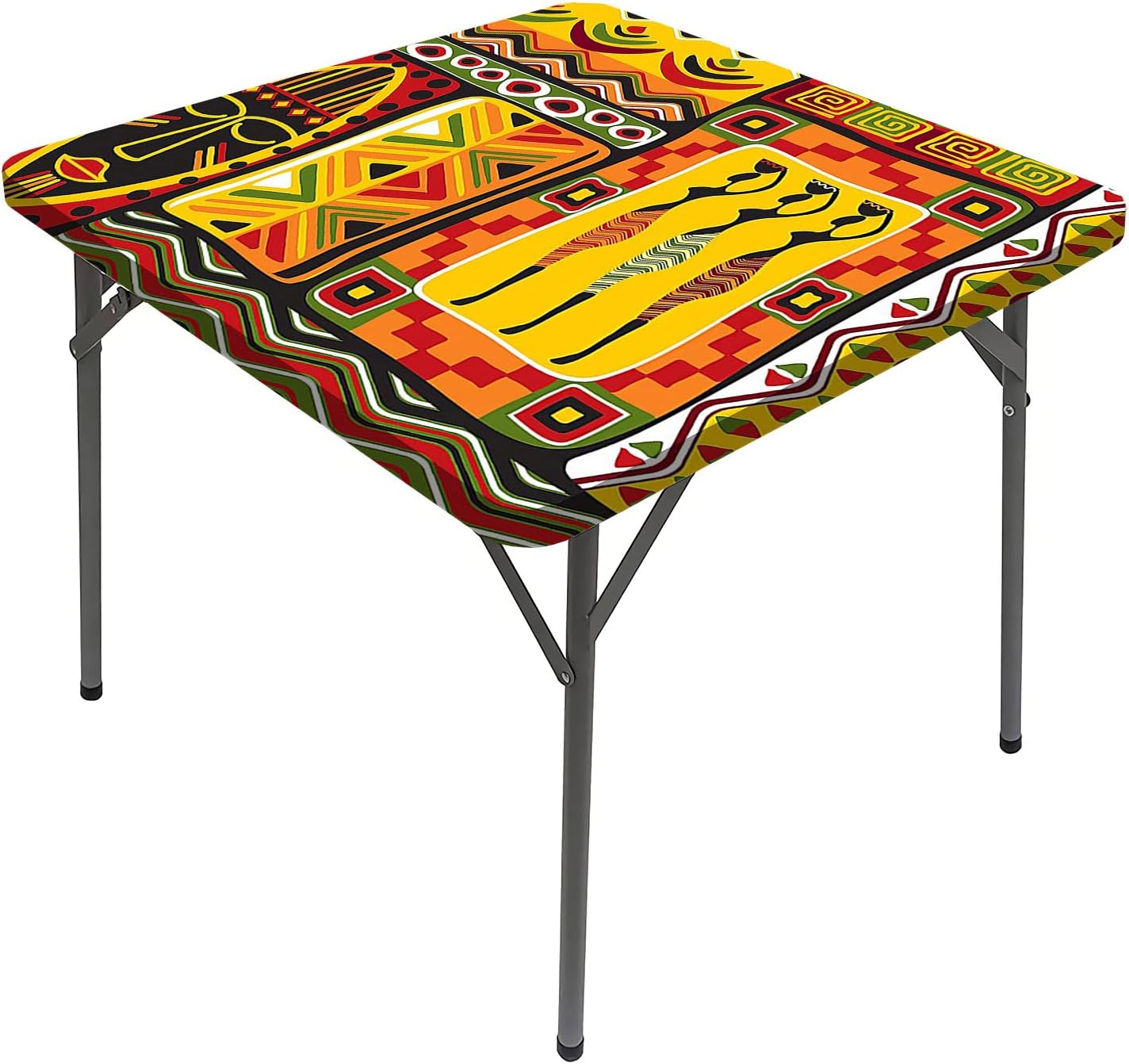 Amazon.com: JUNTAIY African Square Tablecloth, Historical Original ...