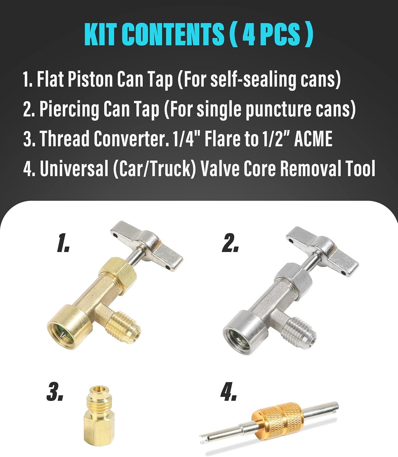 YAKEFLY R134a Can Tap,AC Freon Can Tap Kit for Australia | Ubuy