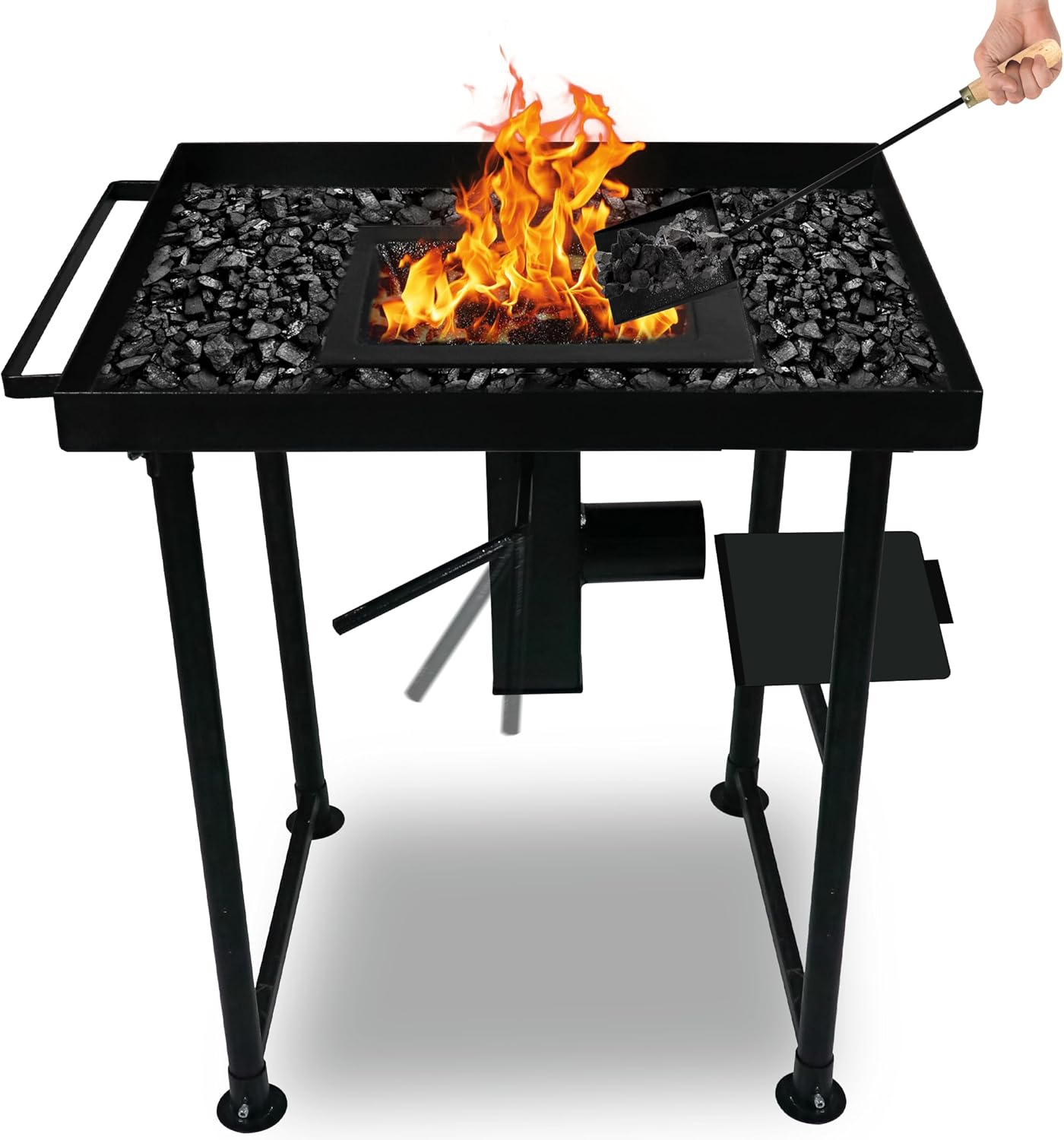 Amazon.com: SIMOND STORE Coal Forge Stand & fire Pot Blacksmith Forge ...