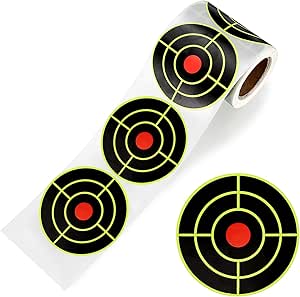 Amazon.com : 3 Inch Shooting Targets Stickers, 200 Pcs Self Adhesive ...