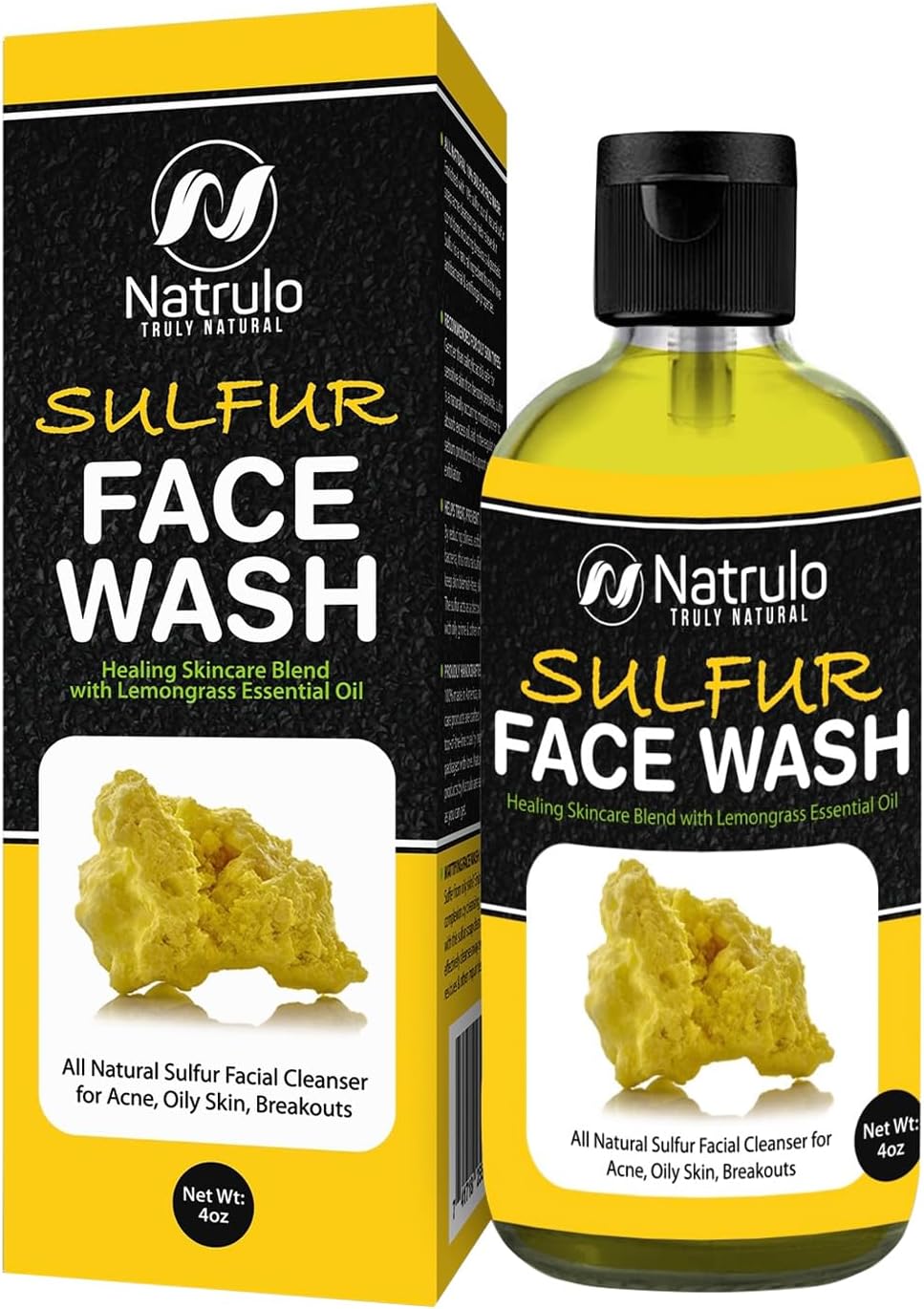 Amazon.com: Biosulfur Grisi Acne Face Wash - Promotes Clear Skin, Opens ...