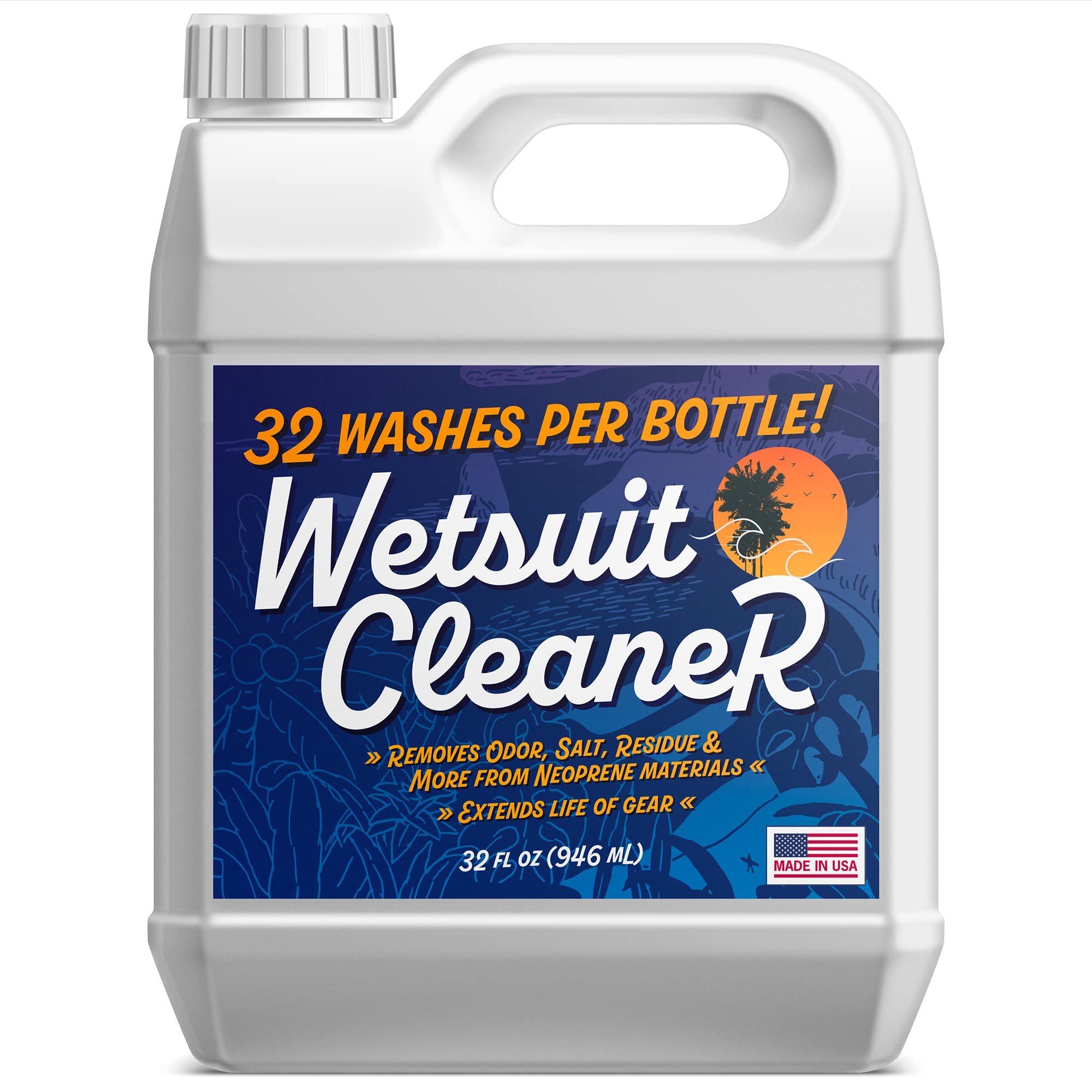 Amazon.com: IMPRESA [32 Washes Wetsuit Cleaner for Neoprene Wetsuit ...