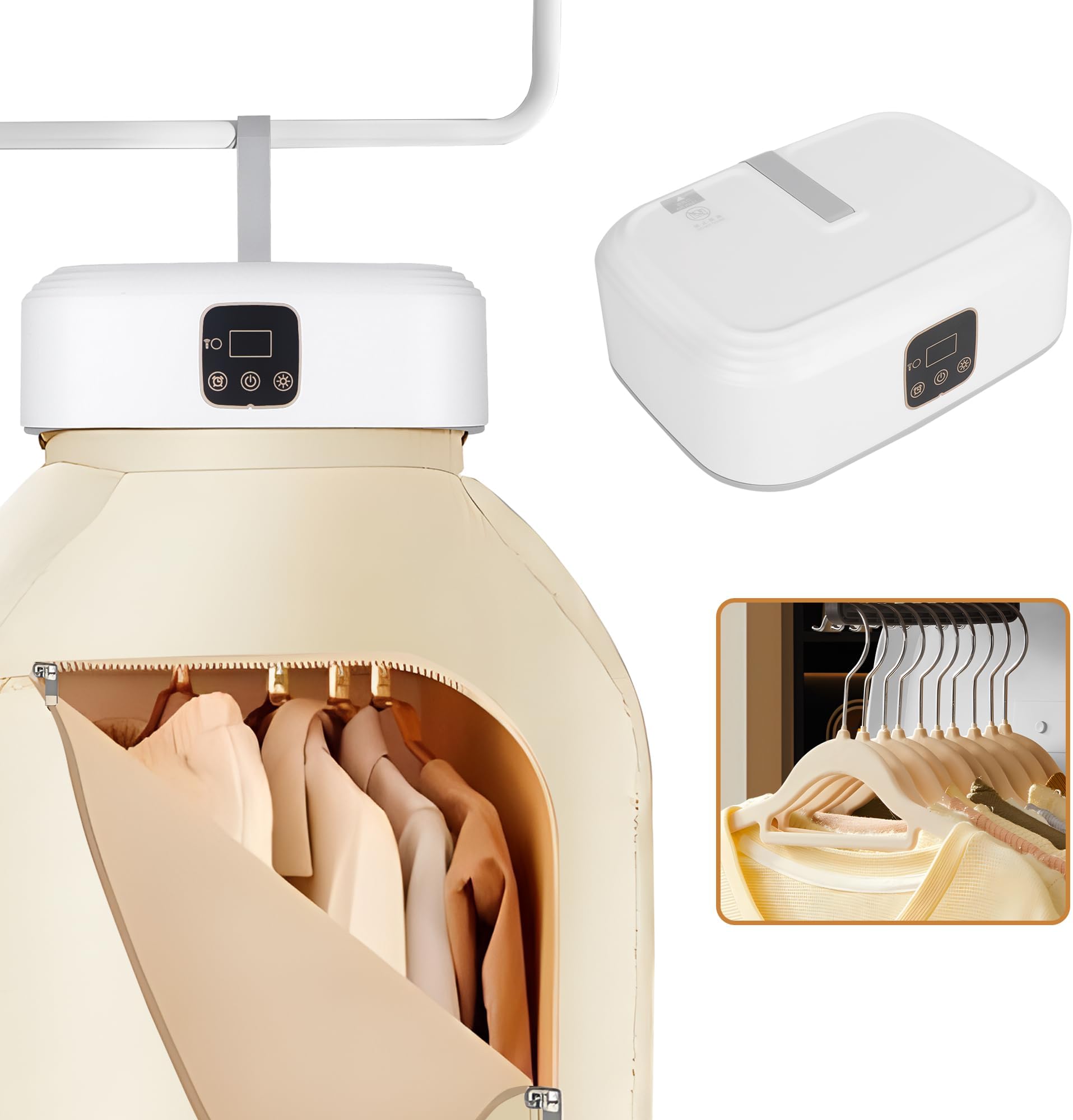 Amazon.com: Portable Clothes Dryer,600W Mini Electric Dryer for ...