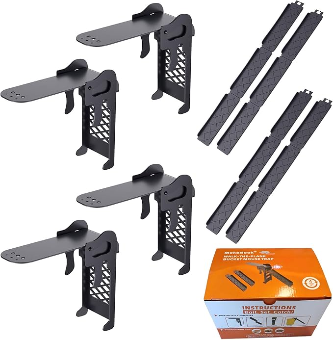 Amazon.com : MakeNook Walk The Plank Bucket Mouse Trap for Rats and ...