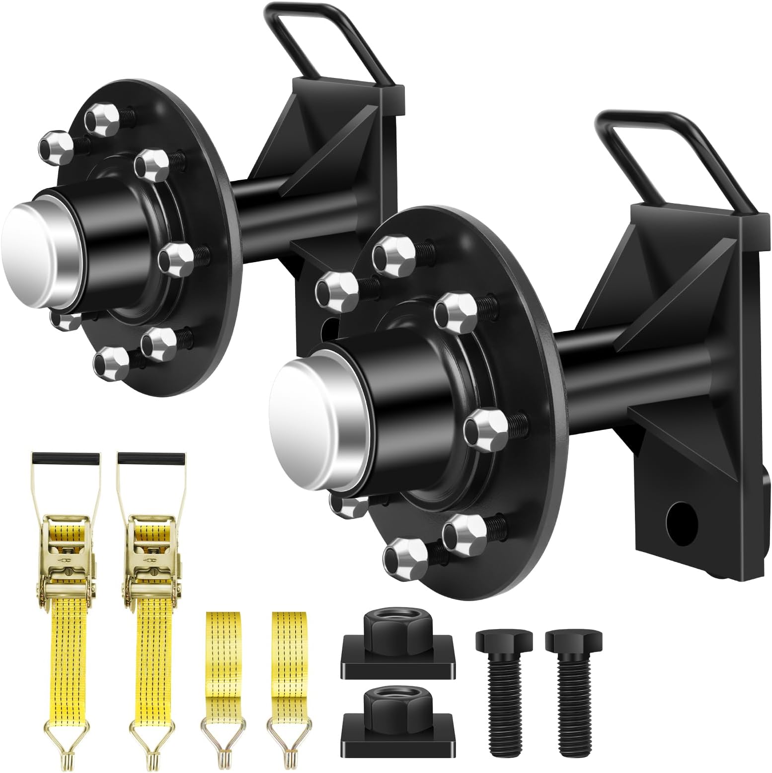 Amazon.com: 2Pack Shipping Container Wheels 8-Lug Wheels kit|Shipping ...