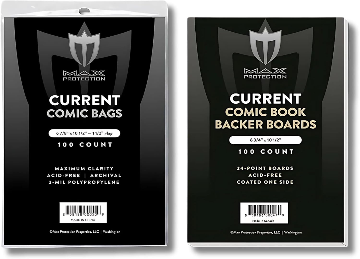 Amazon.com : Max Protection Premium Current Comic Book Bags and Boards ...