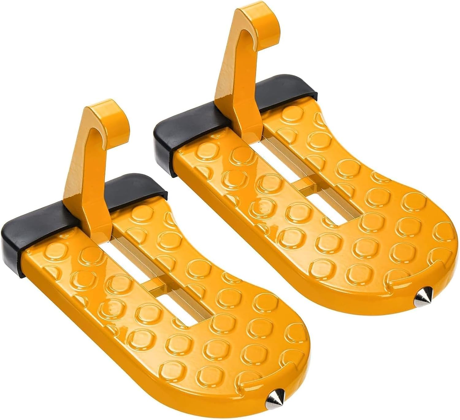 2Pack Aluminum Alloy Car Door Pedal,Foldable Car Step Hook With Glass ...