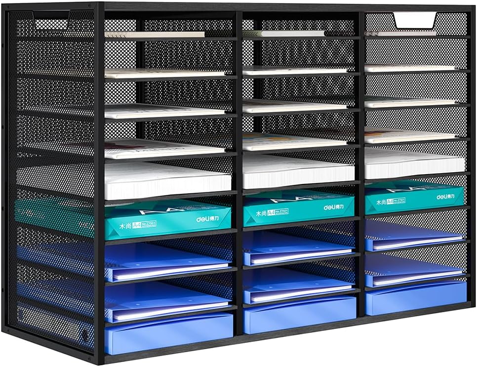 Amazon.com : PAG Adjustable Mail Sorter Organizer, Countertop ...