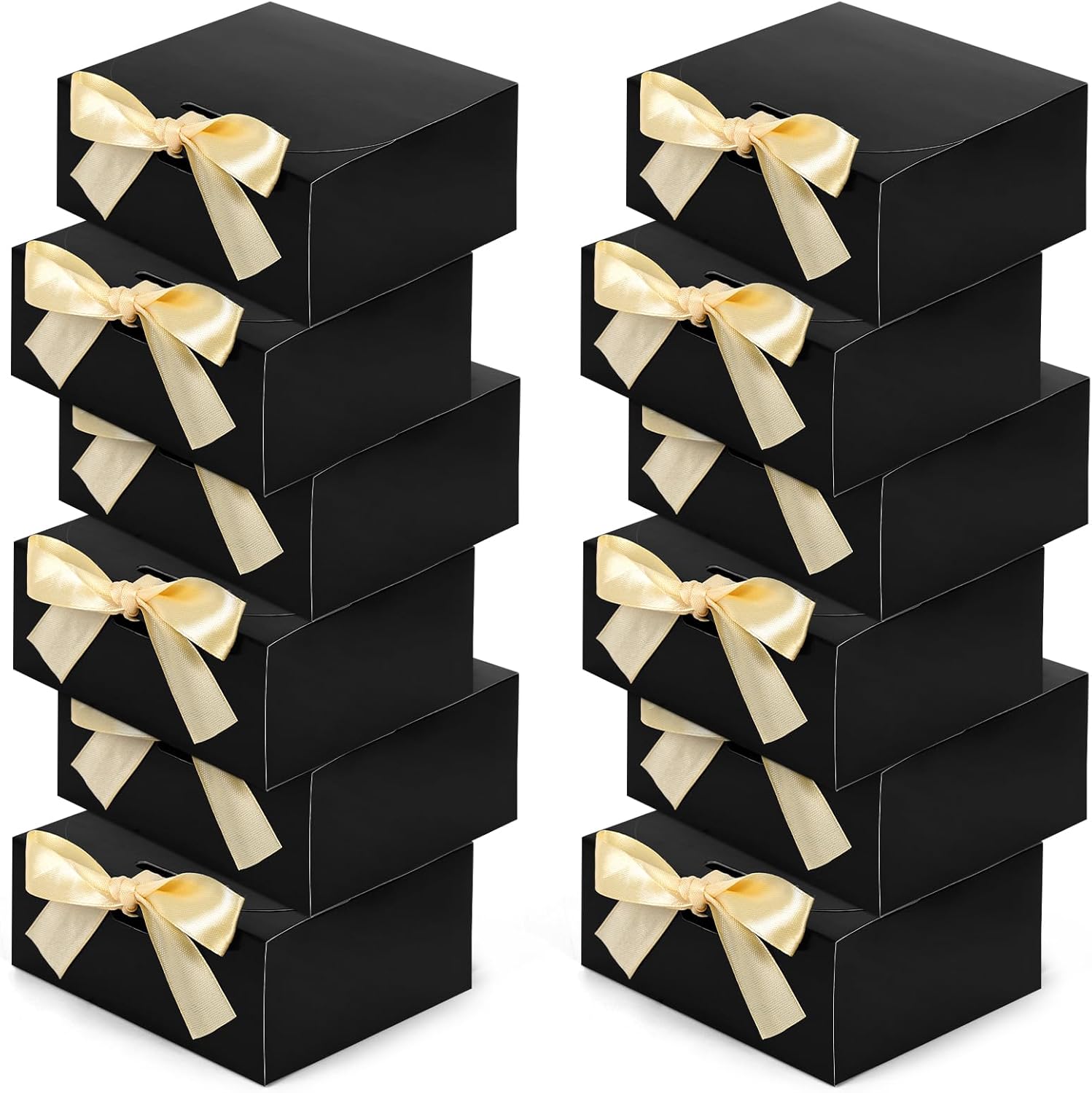 Amazon.com: Shindel 12PCS Bridesmaid Proposal Boxes, Black Gift Boxes ...