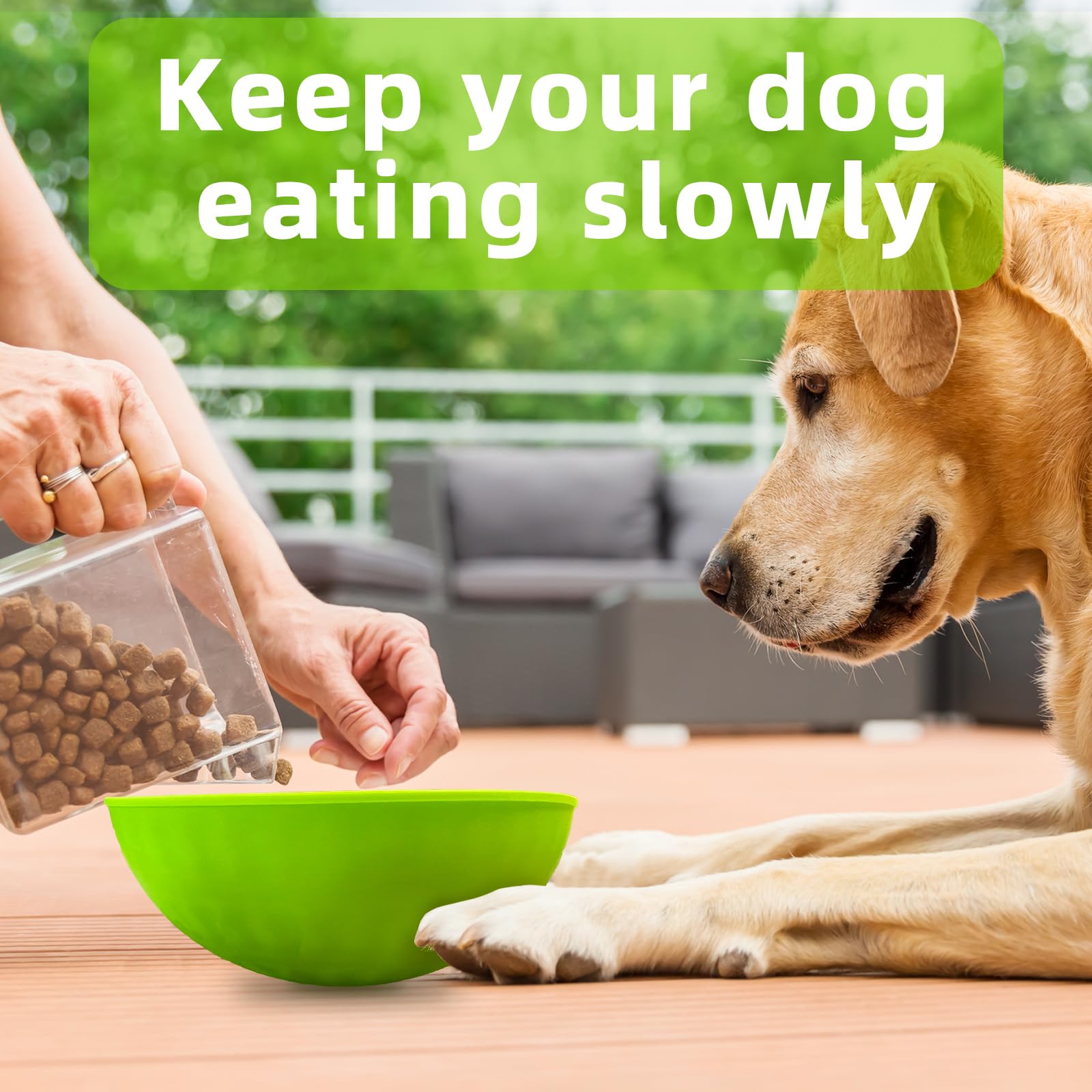 Snapklik.com : 2 Pcs Silicone Dog Lick Bowl Slow Feeder Bowl Anxiety ...