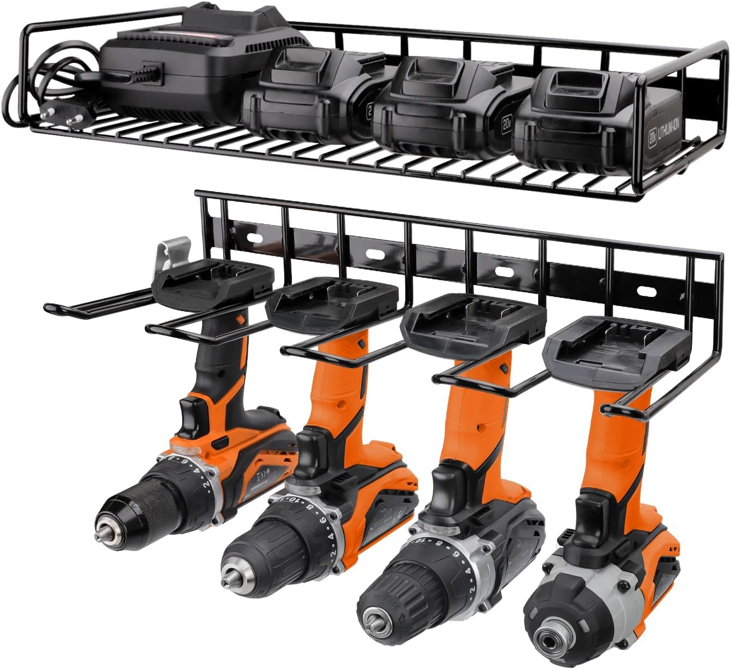 Amazon.com: JoyPlus Heavy Duty Power Tool Drill Rack | Handheld & Power ...