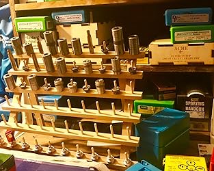 Amazon.com: HAITRAL 60-Spool Sewing Thread Rack, Wooden Embroidery ...