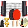 Toy Imagine Table Tennis Set – Retractable Table Tennis Net, 2 Premium ...