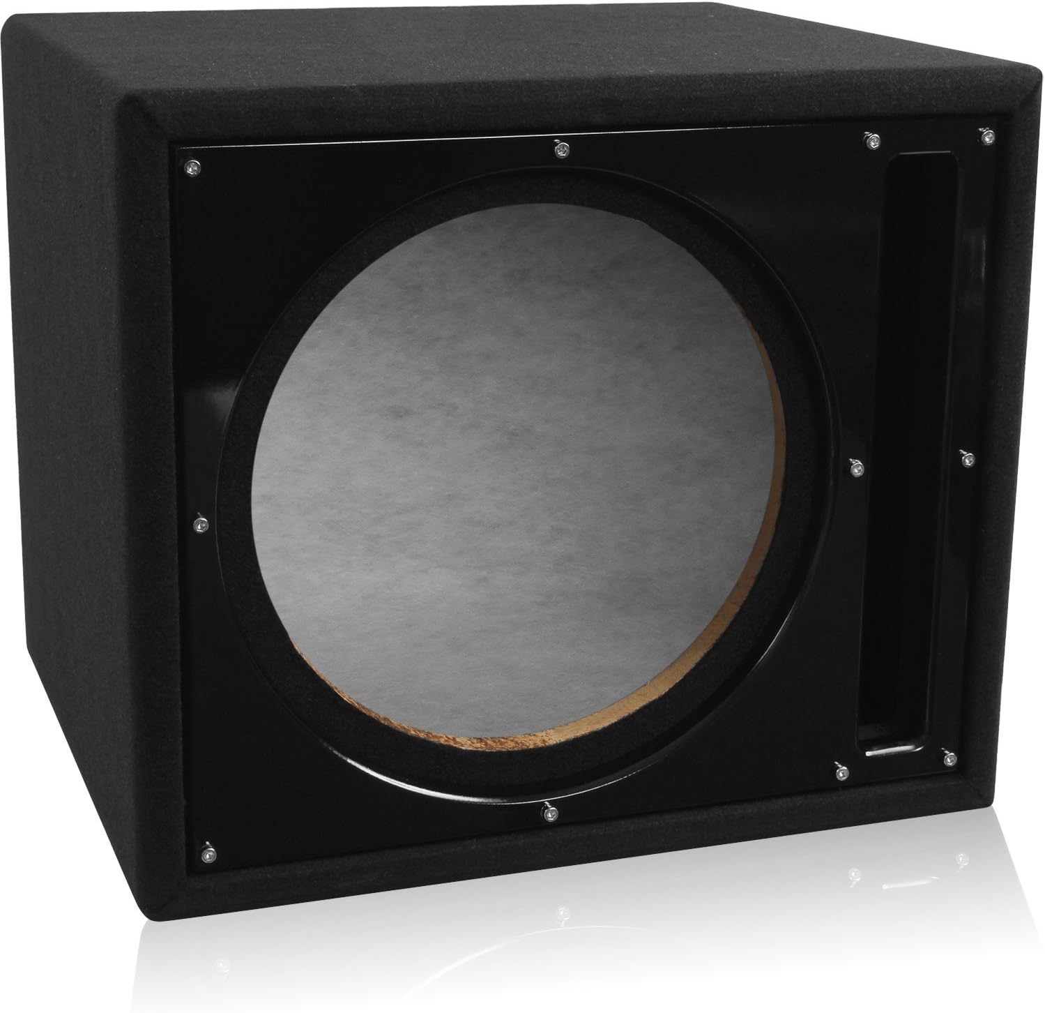 Amazon.com: BELVA BBX112BK 1.842 cu ft. Single 12" Ported Car Subwoofer ...