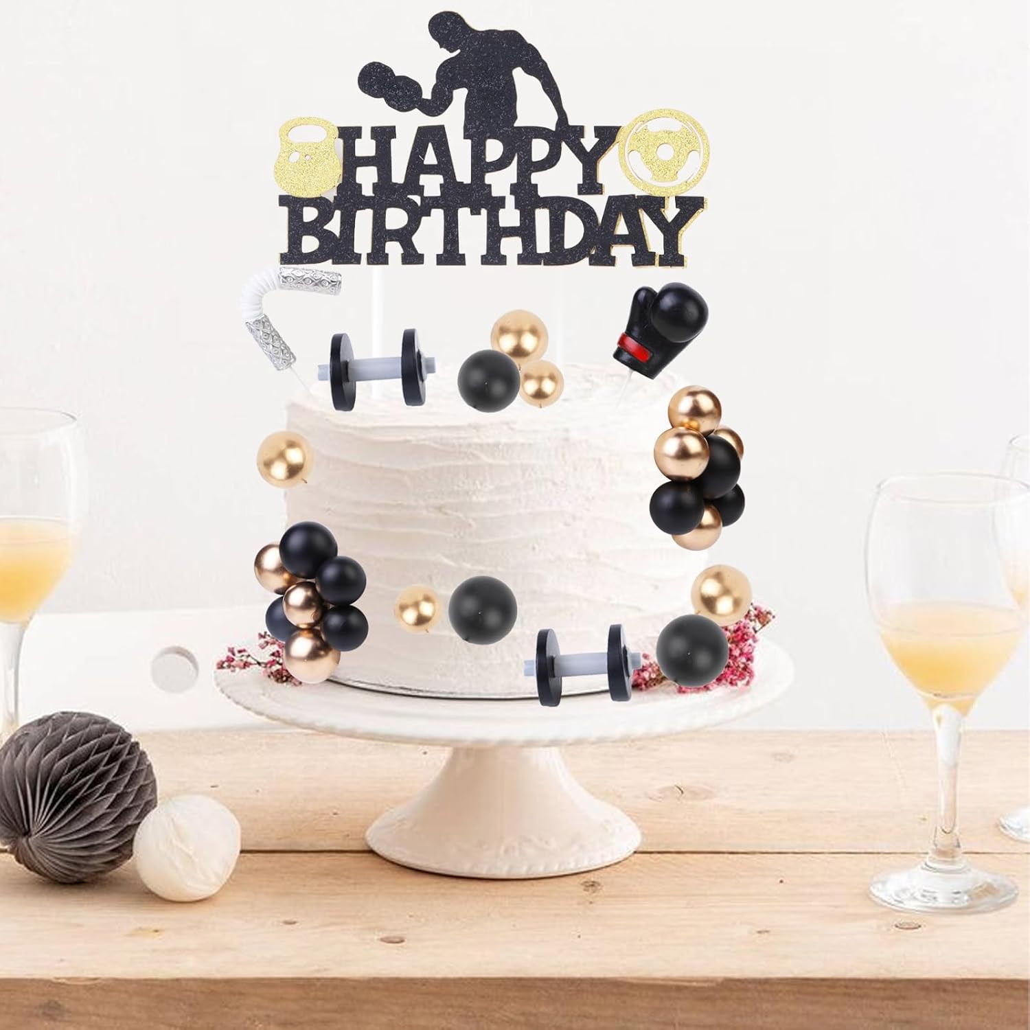 Cheereveal Physical Exercise Happy Birthday Cake Philippines | Ubuy